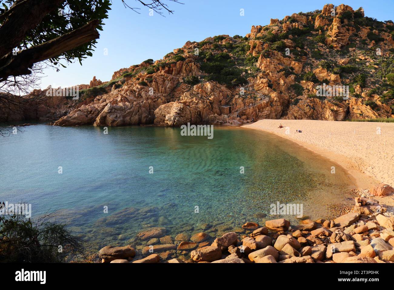 Li Cossi beach in Costa Paradiso in Sardinia island, Italy. Perfect ...