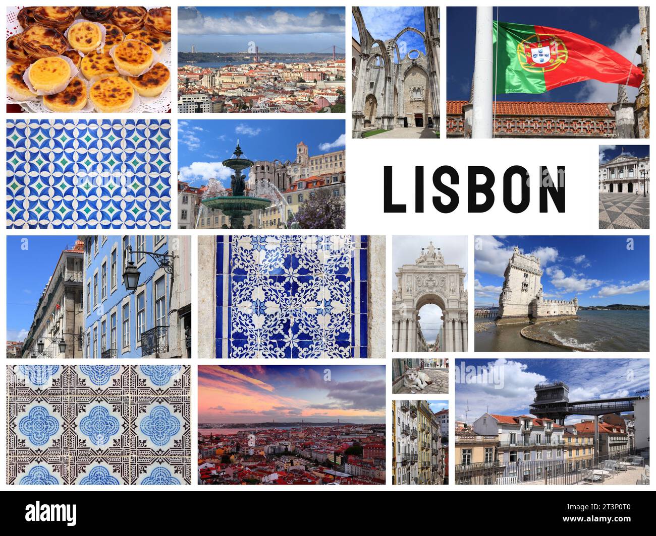 Lisbon attractions Cut Out Stock Images & Pictures - Alamy