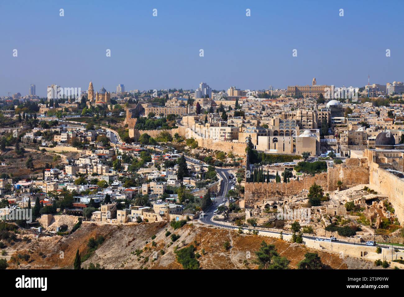 Jerusalem aerial hi-res stock photography and images - Alamy