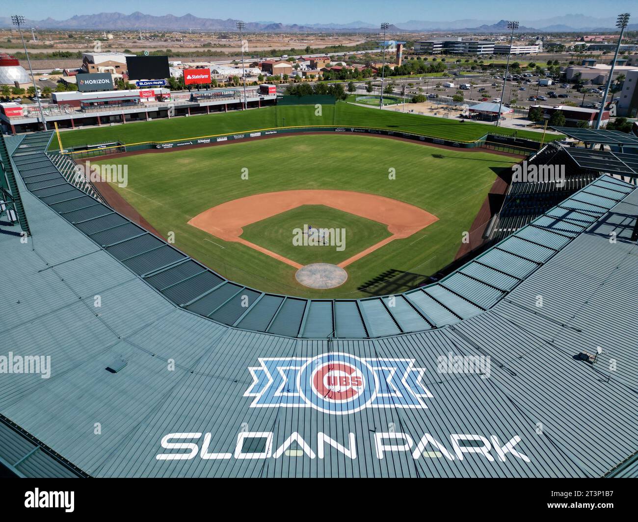 Sloan Park, Cubs training home, Mesa, Arizona USA Stock Photo - Alamy