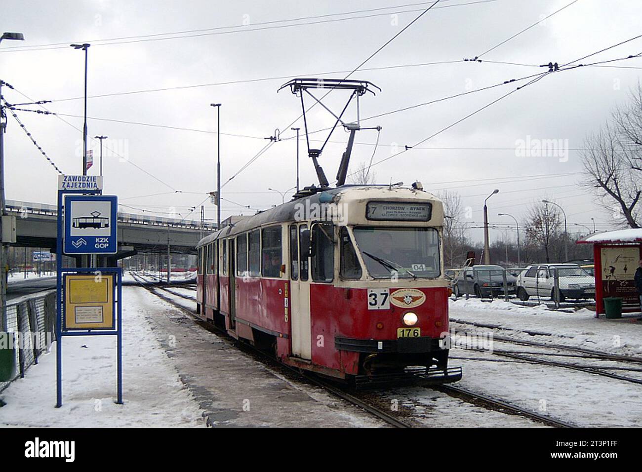 Silesian Interurban tramway system, many photographs taken before the ...