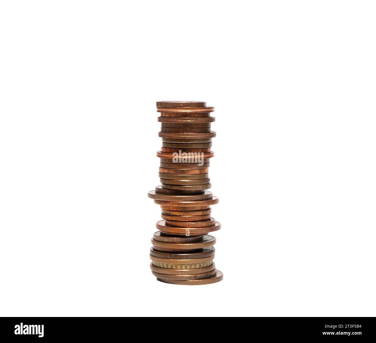 Stacked coins icon on Cut Out Stock Images & Pictures - Alamy