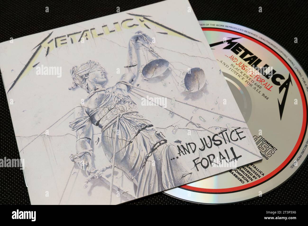 Metallica - ...And Justice for All (1988) studio album, CD and cover ...