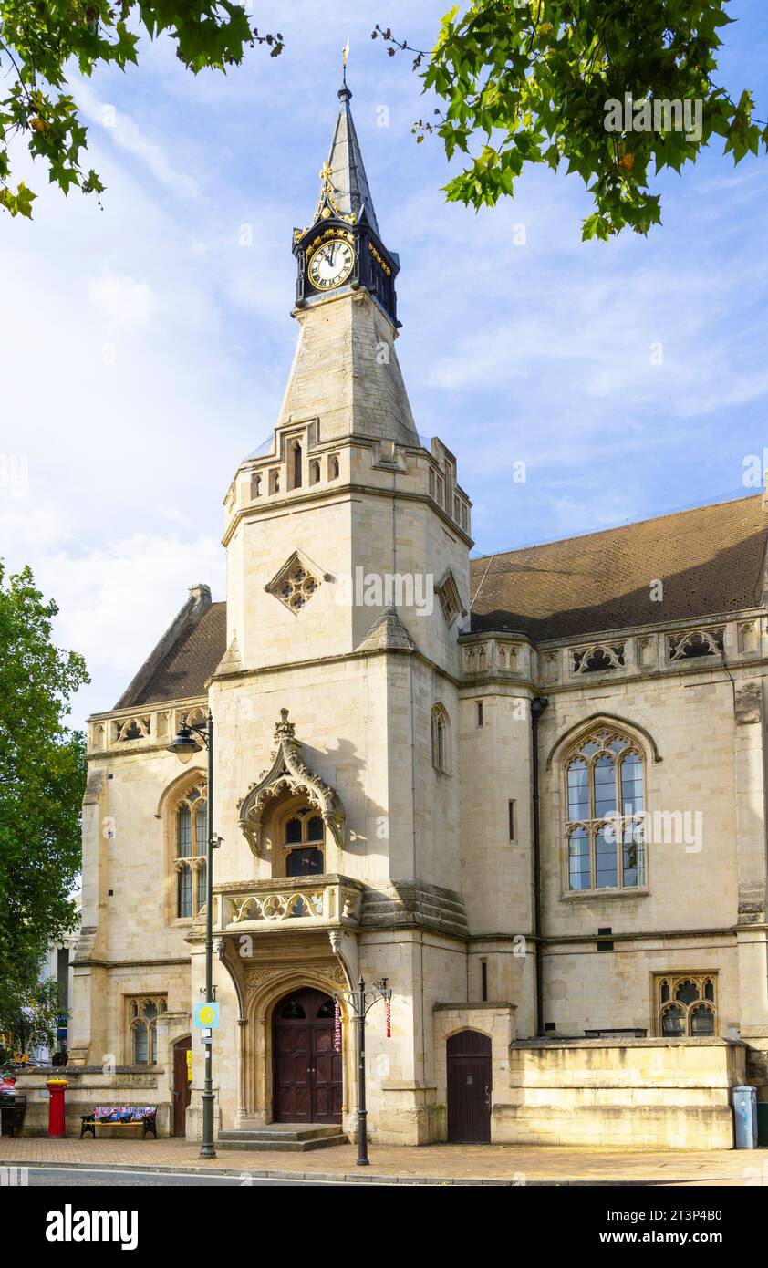 Banbury Town hall on Bridge street is a Victorian Gothic building by E ...