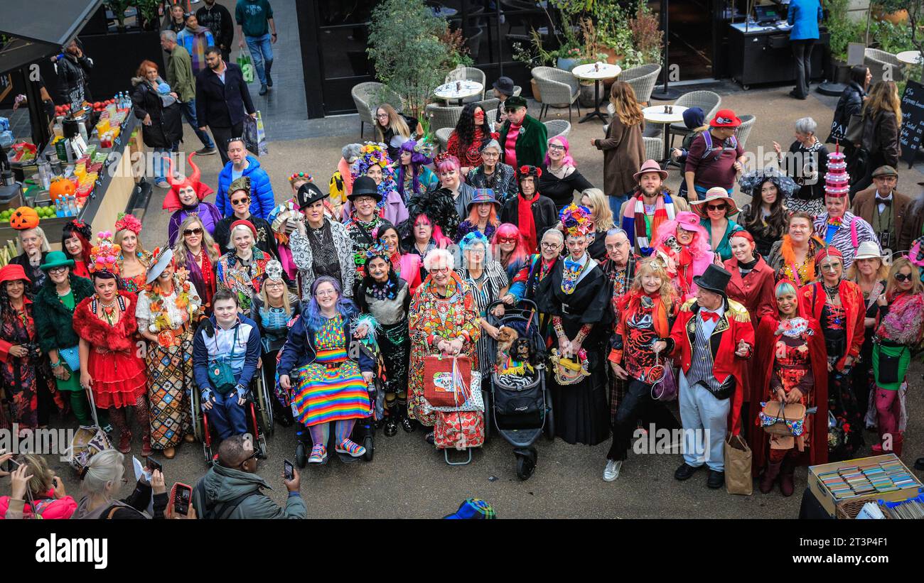London, UK. 26th Oct, 2023. The obligatory fun group shot. Participants ...