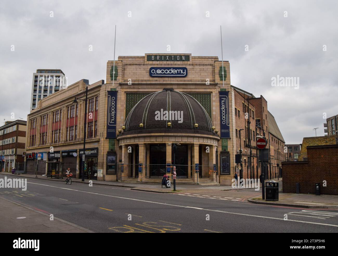 London, UK. 11th September 2023. Exterior daytime view of Brixton ...
