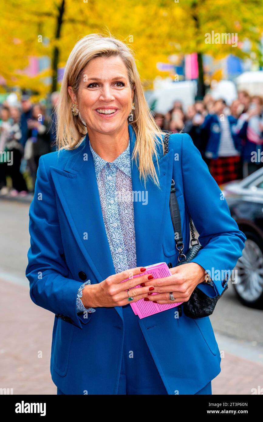 Eindhoven, Niederlande. 26th Oct, 2023. Queen Maxima of The Netherlands ...