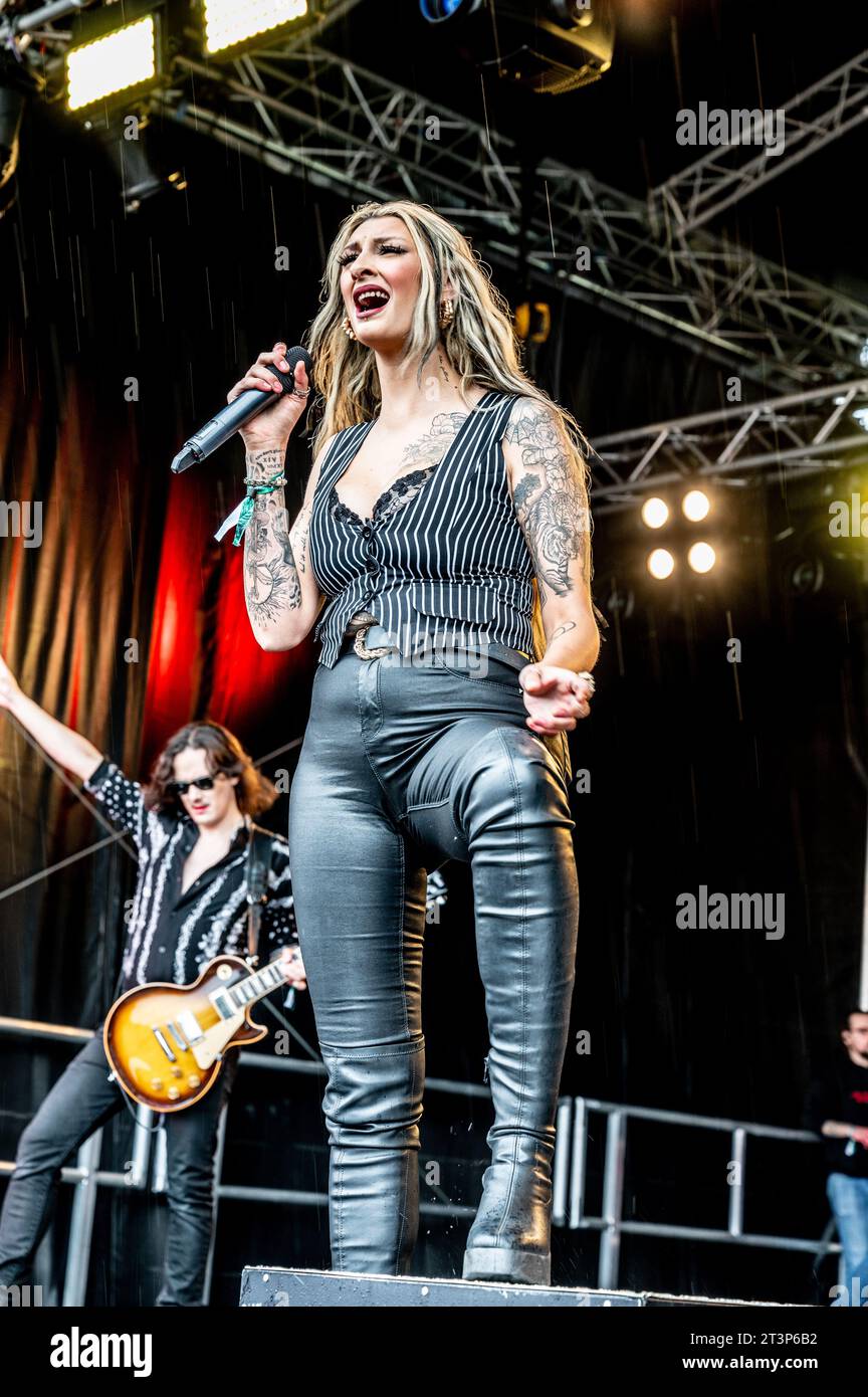Kira Mac Band Stock Photo - Alamy