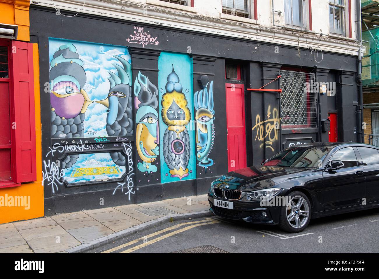 Brick Lane in the East End of London England UK Stock Photo - Alamy
