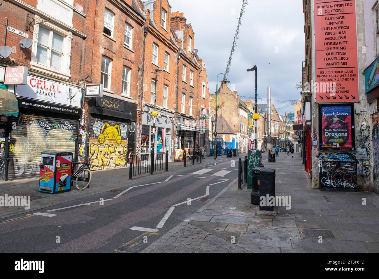 Brick Lane in the East End of London England UK Stock Photo - Alamy