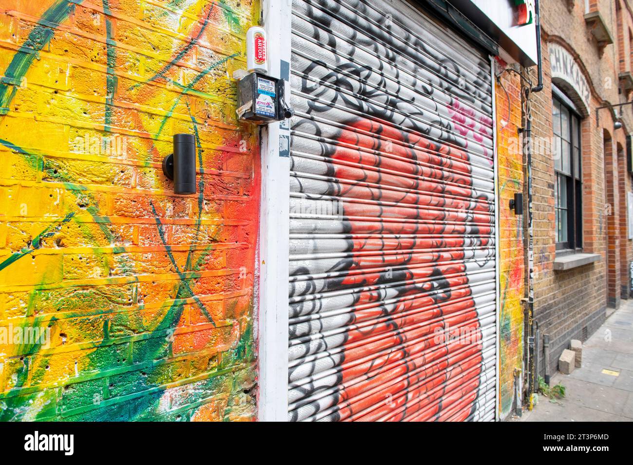 Brick Lane in the East End of London England UK Stock Photo - Alamy