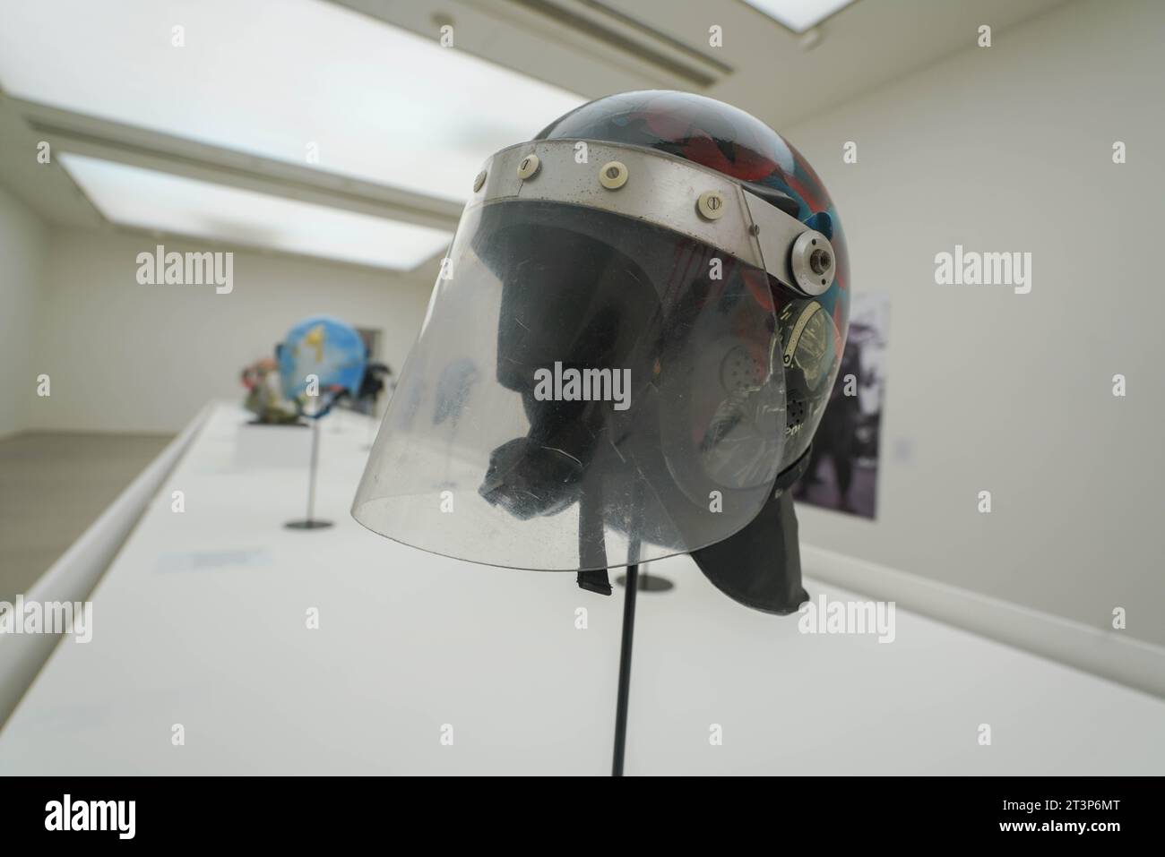 Riot Helmets: Reclamation of Our Time Exhibition at Saatchi gallery ...