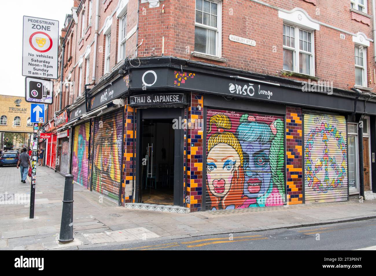 Brick Lane in the East End of London England UK Stock Photo - Alamy