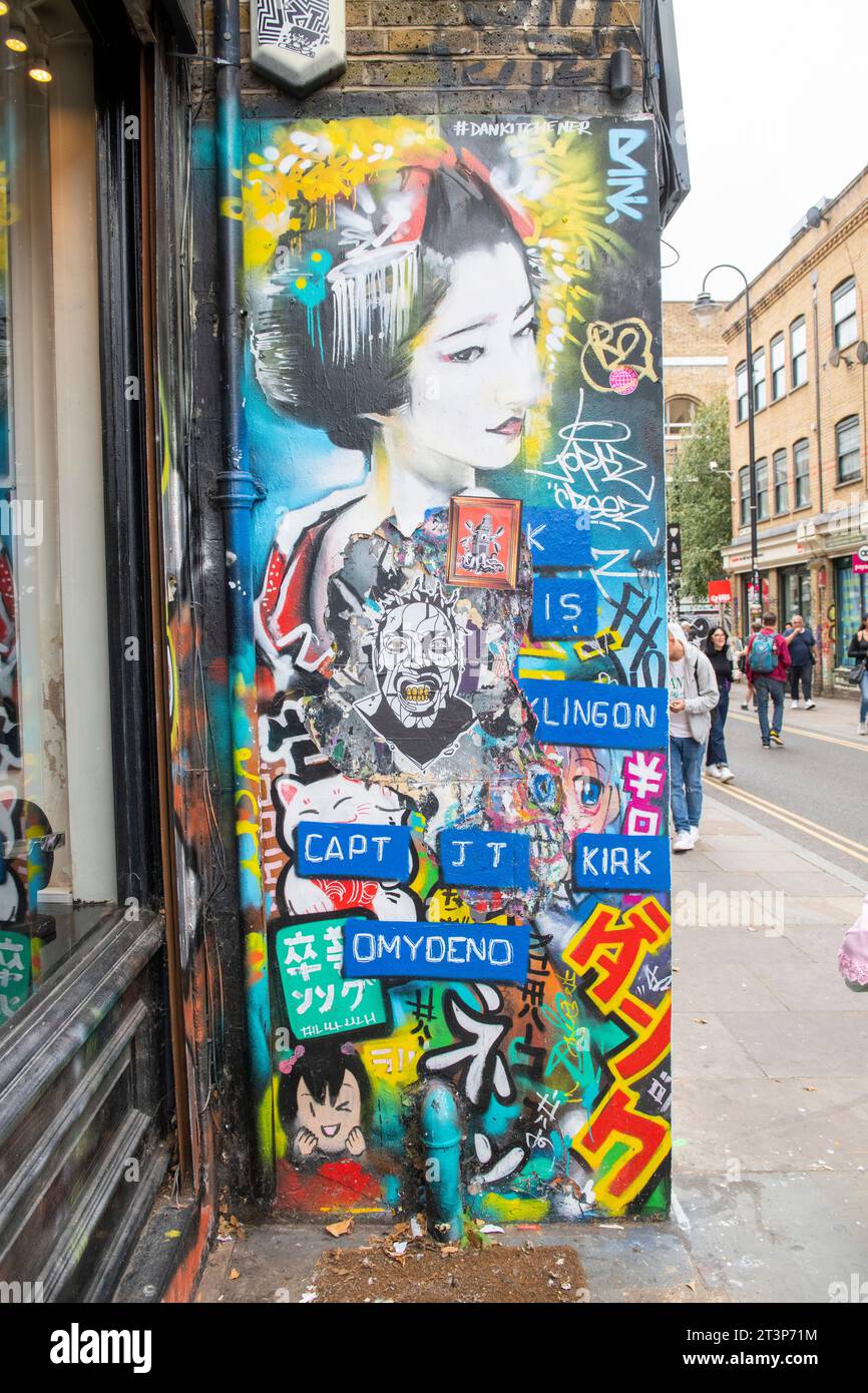 Brick Lane in the East End of London England UK Stock Photo - Alamy