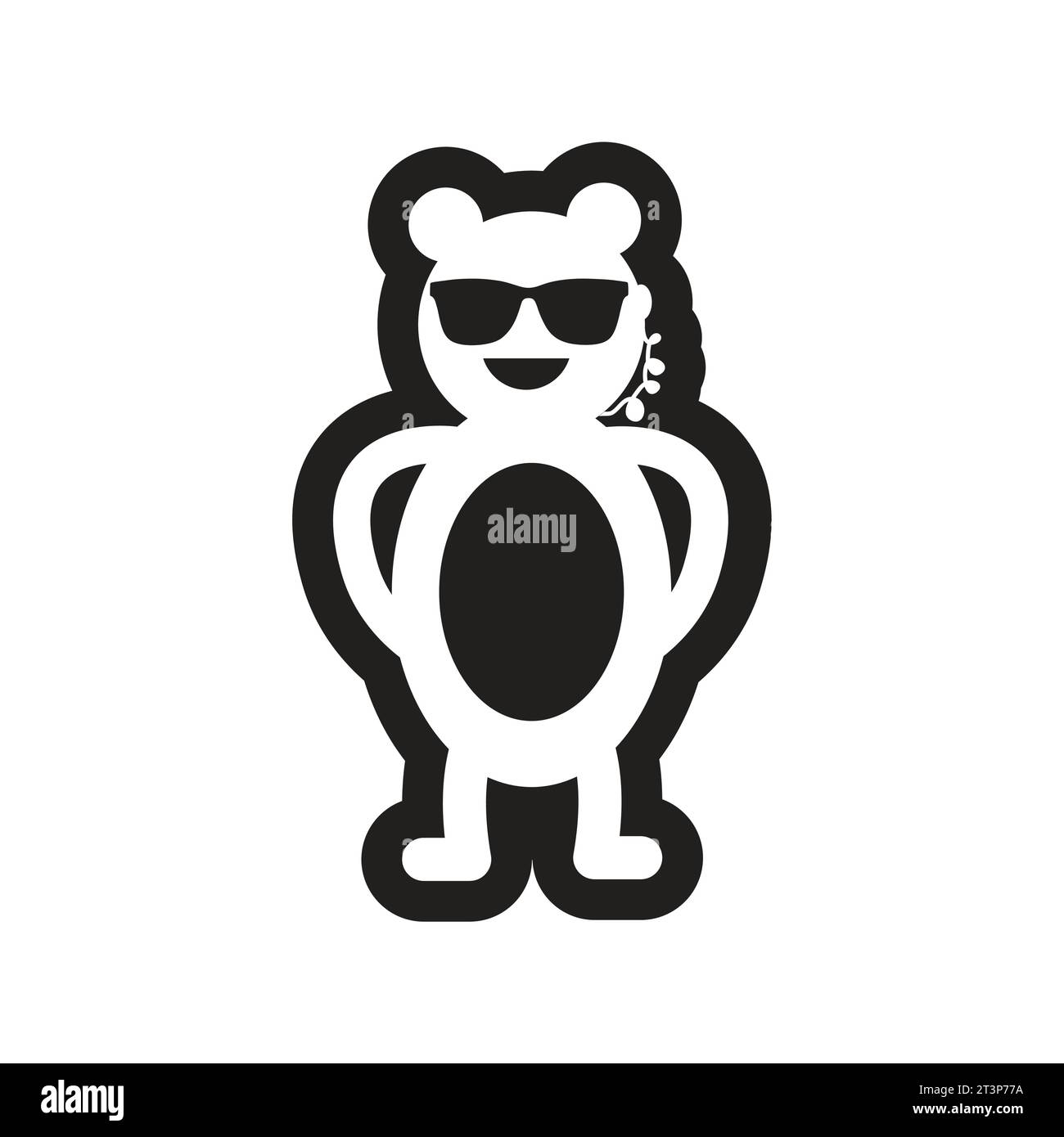 Police mascot Black and White Stock Photos & Images - Alamy