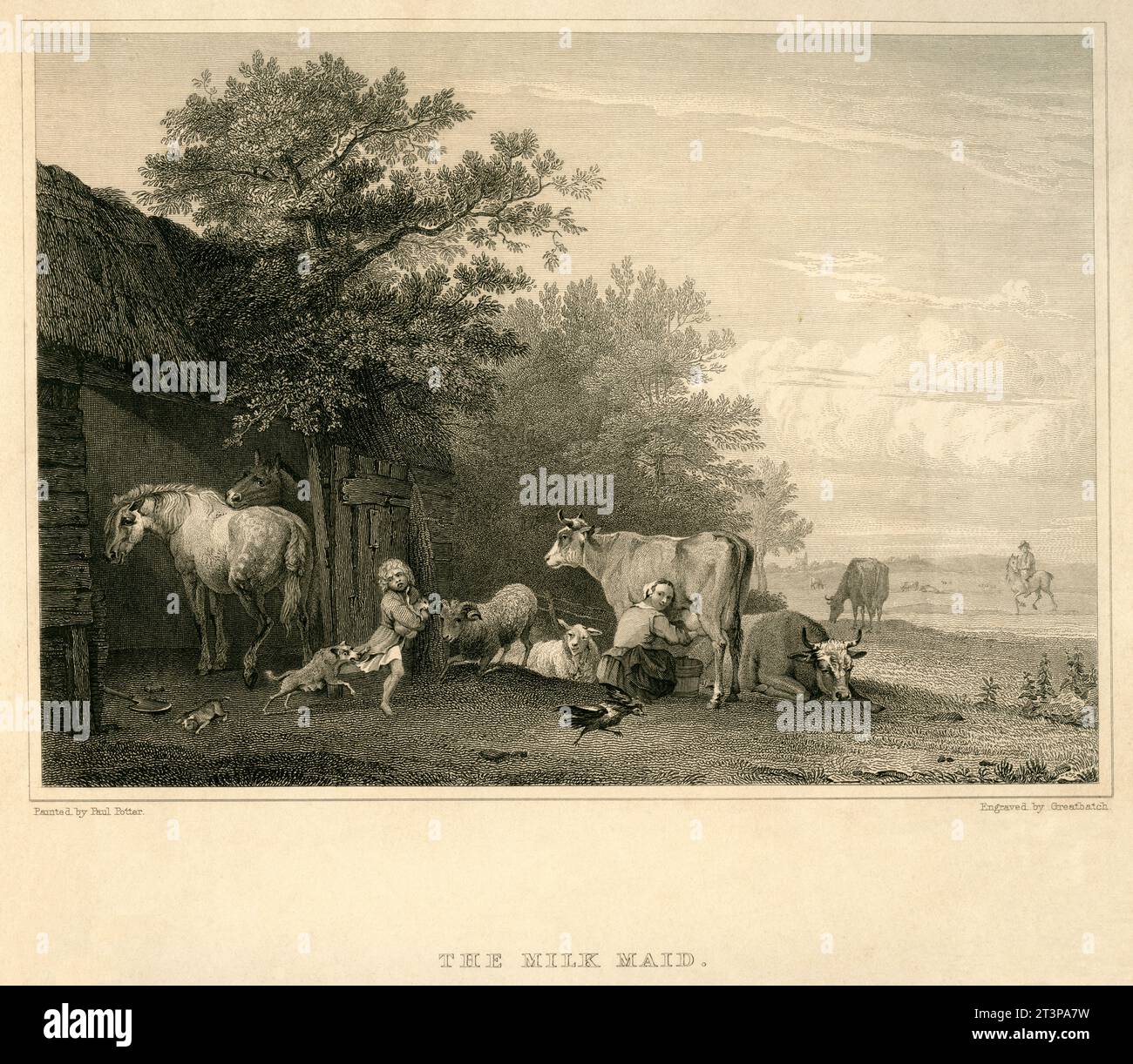 Milk maid hi-res stock photography and images - Alamy