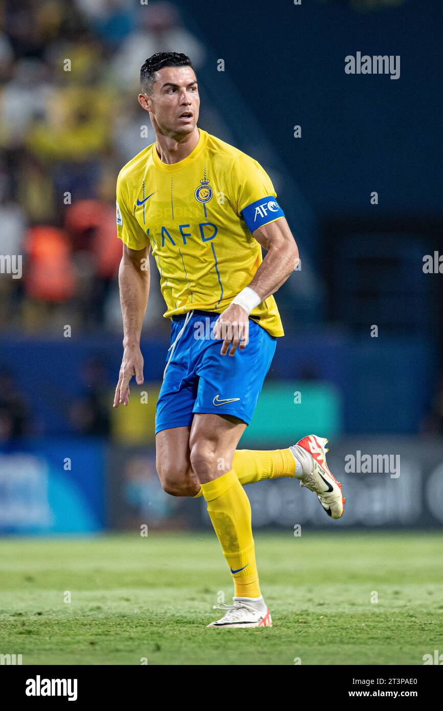 Cristiano Ronaldo of Al-Nassr FC in action during the Match Day 3 of ...
