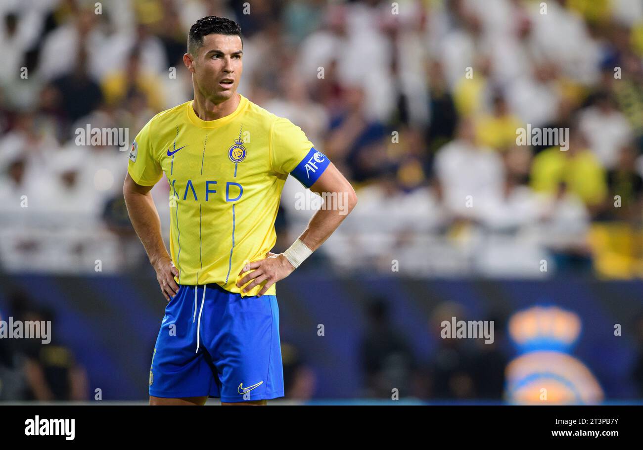 Cristiano Ronaldo of Al-Nassr FC in action during the Match Day 3 of ...