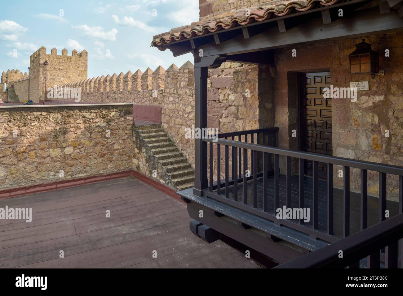 Sleeping with a ghost in the medieval castle of the Parador Nacional de ...