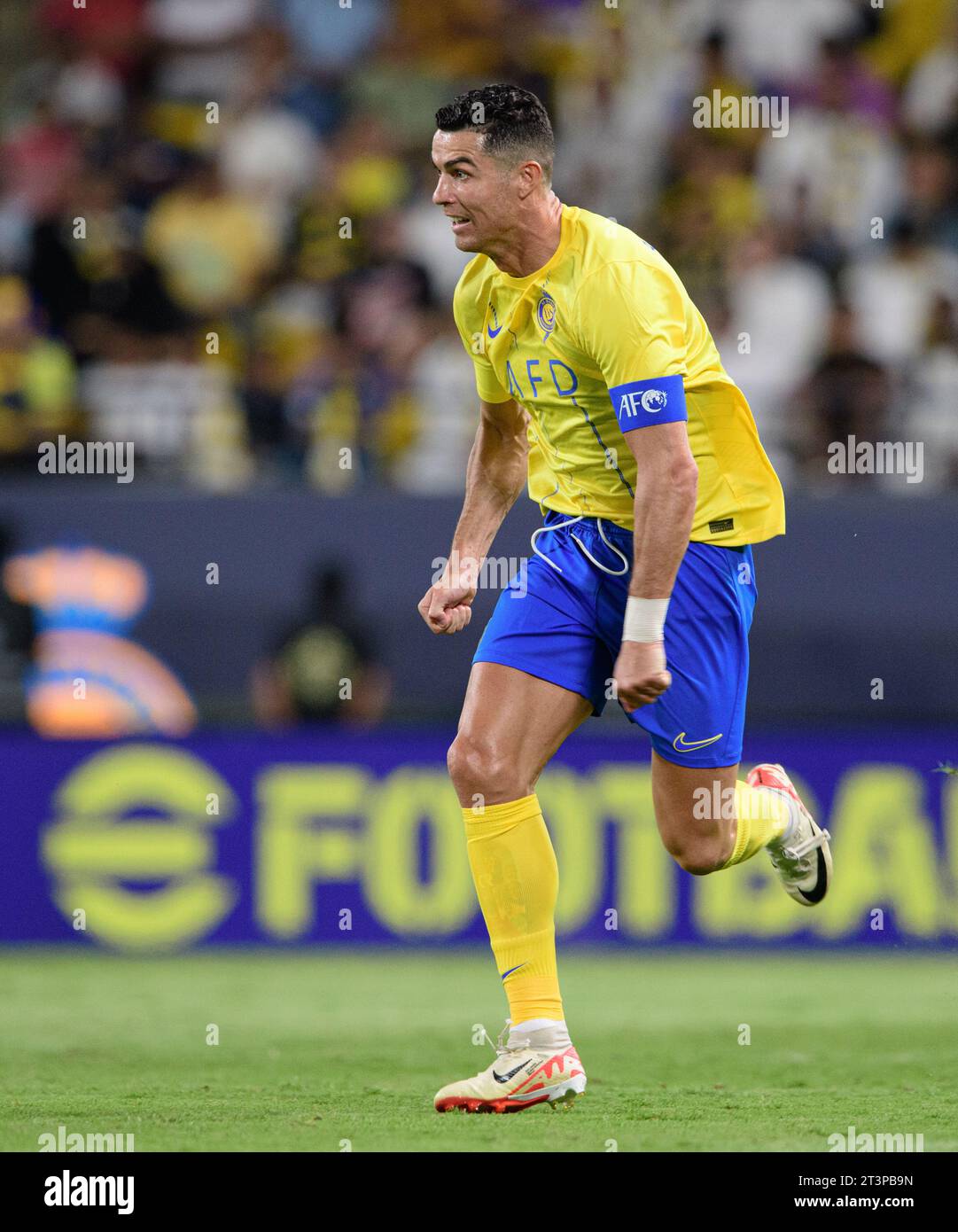 Cristiano Ronaldo of Al-Nassr FC in action during the Match Day 3 of ...