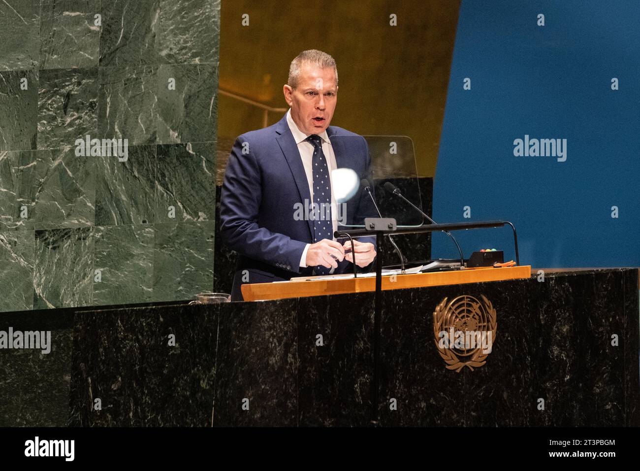 New York, USA. 26th Oct, 2023. Ambassador and Permanent Representative ...