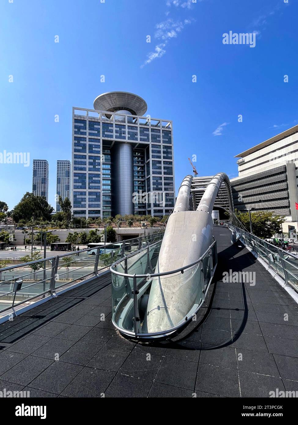 Tel Aviv, Israel - October 8, 2023 - Matcal Tower is a 17 floor high ...