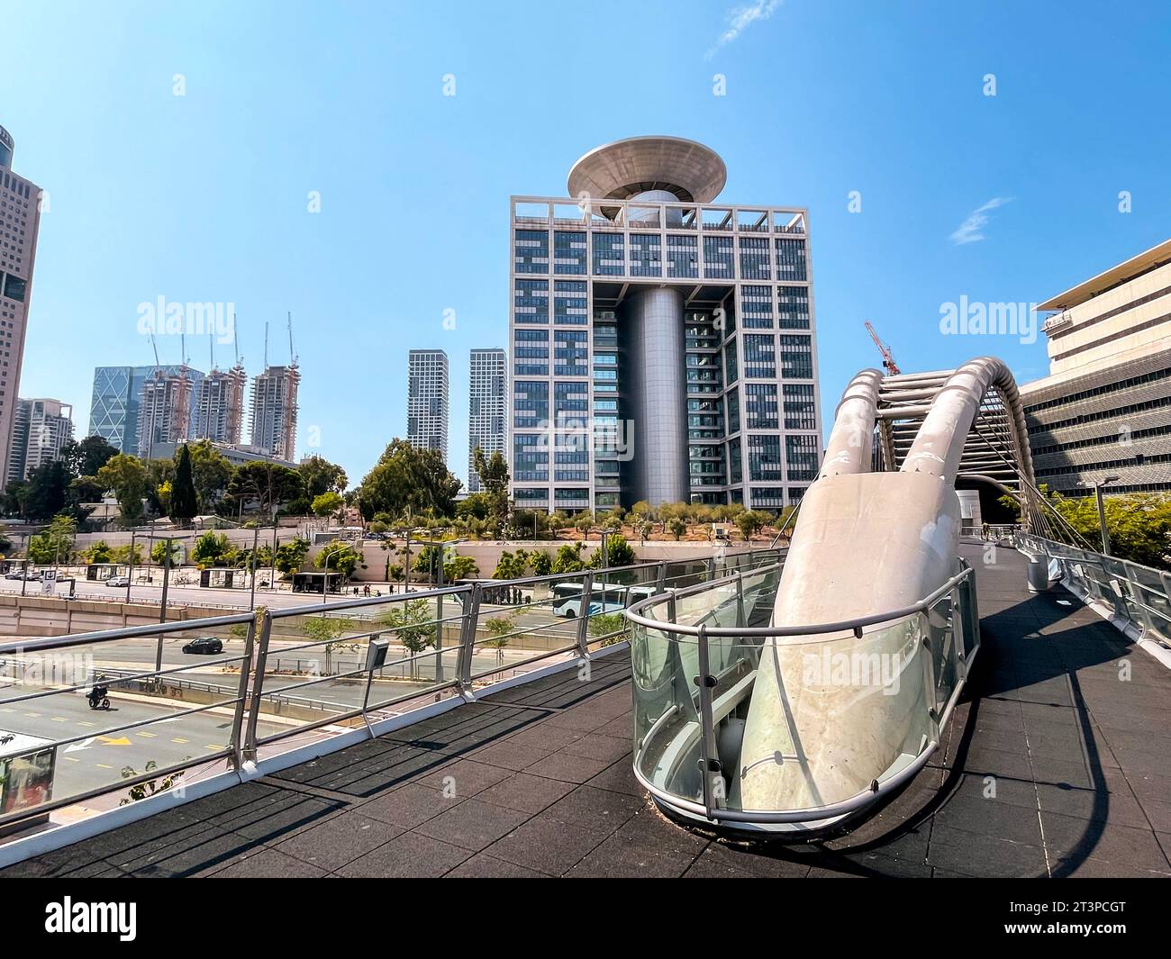 Tel Aviv, Israel - October 8, 2023 - Matcal Tower is a 17 floor high ...