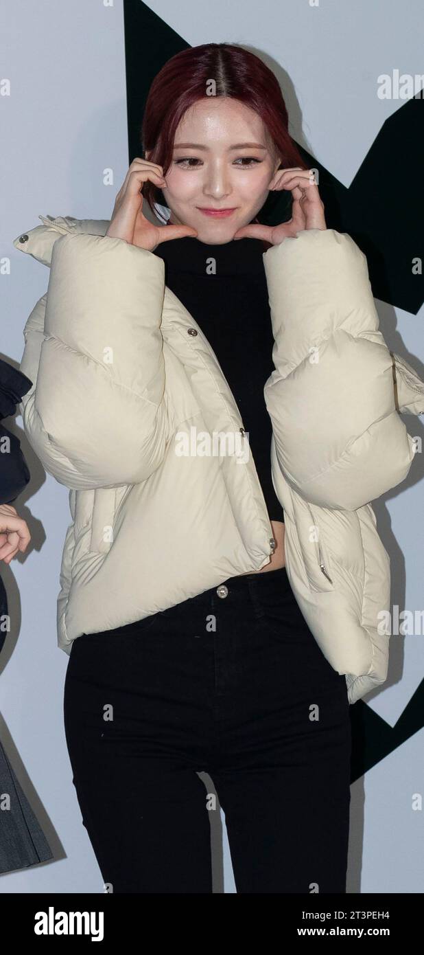 Seoul, South Korea. 26th Oct, 2023. South Korean girl group ITZY ...