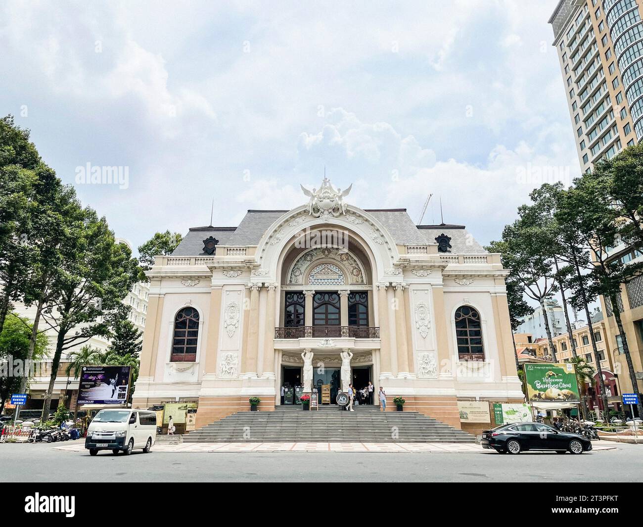Vietnam, Saigon, Ho Chi Minh ville, Opera house Stock Photo - Alamy