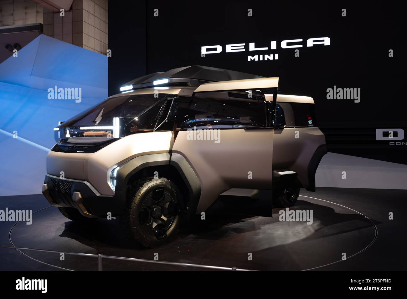 Tokyo, Japan. 26th Oct, 2023. The Suzuki Motors exhibit showcasing a ...