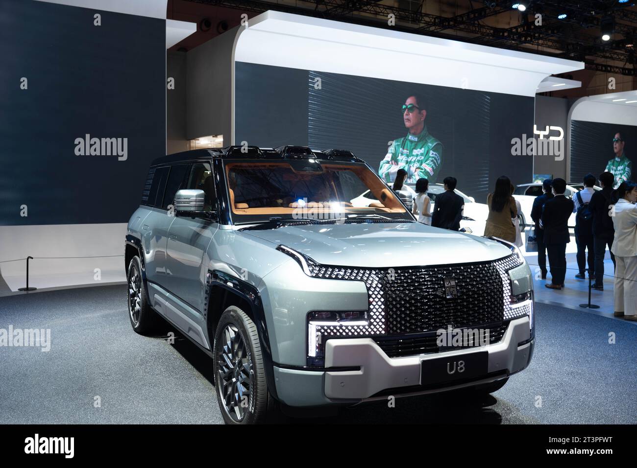 Tokyo, Japan. 26th Oct, 2023. A presentation by BYD Company, a Chinese ...