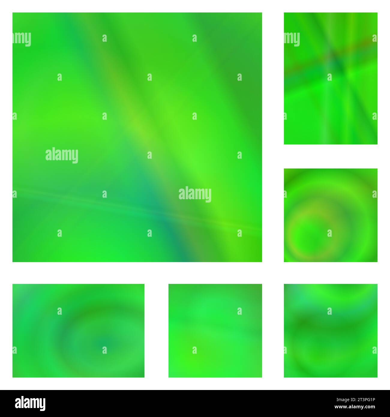 Green gradient abstract background design set Vector Image Stock Vector ...