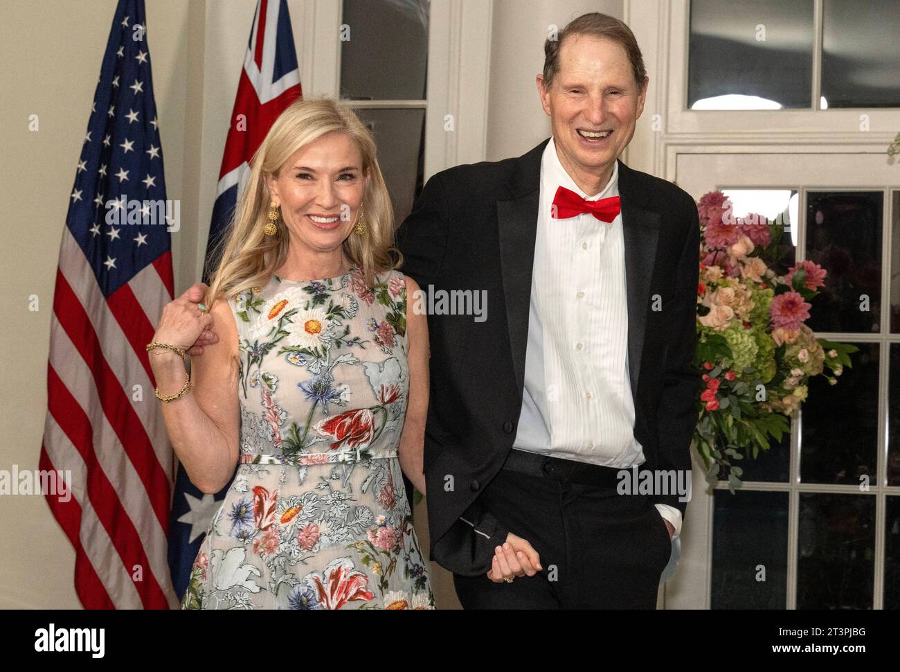 United States Senator Ron Wyden Democrat of Oregon and Nancy Wyden ...