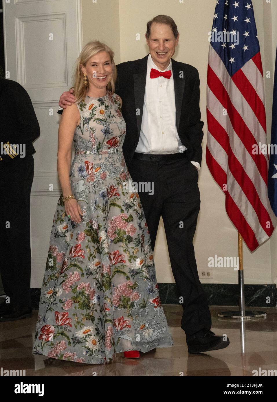 United States Senator Ron Wyden Democrat of Oregon and Nancy Wyden ...