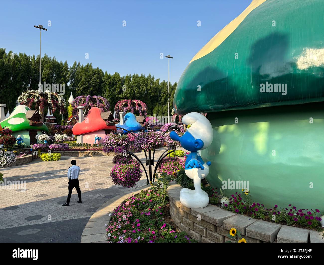 United Arab Emirates, Dubai, 2023-10-19. Miracle Garden Dubai is a ...