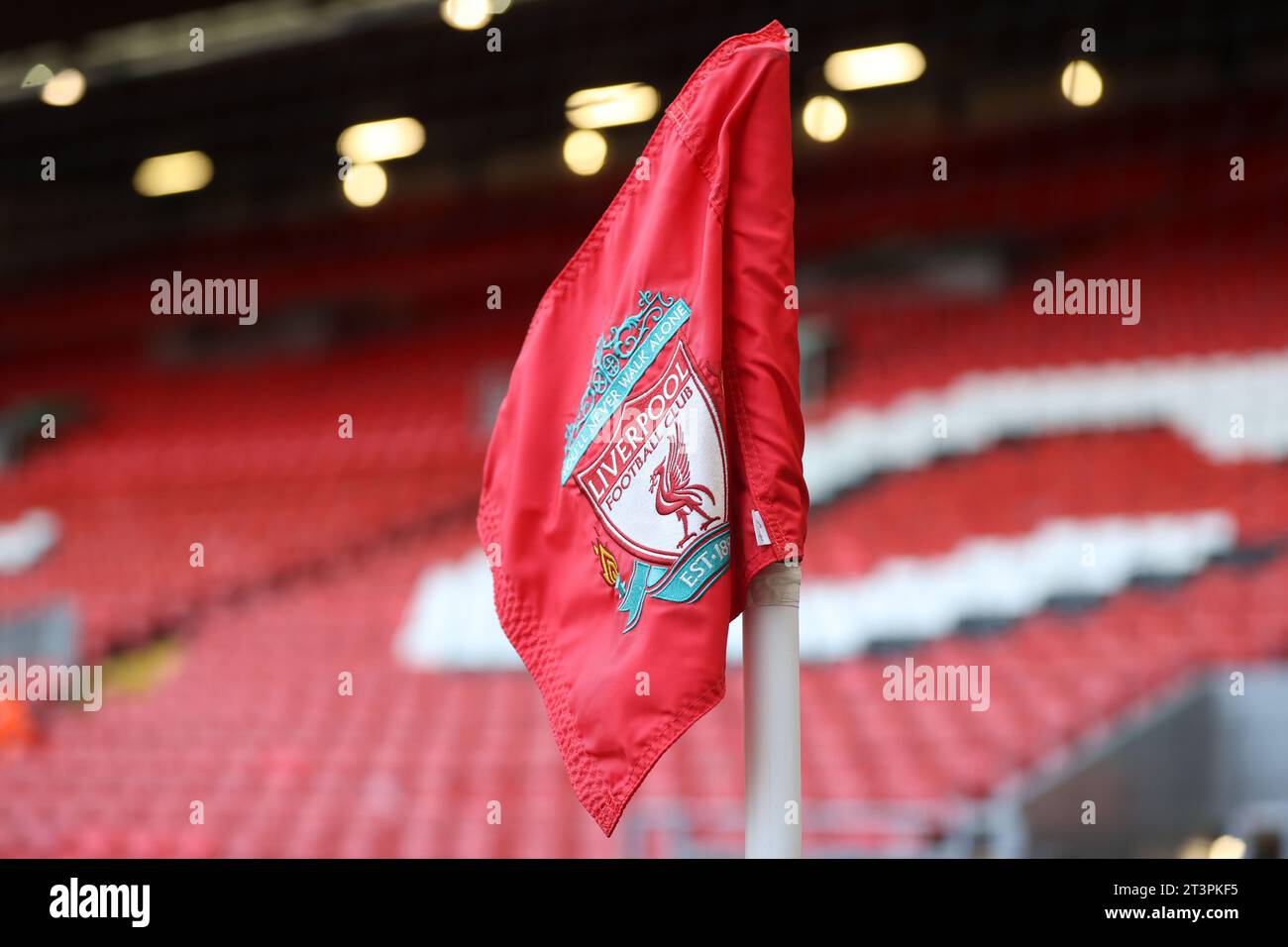 The corner flag anfield hi-res stock photography and images - Alamy