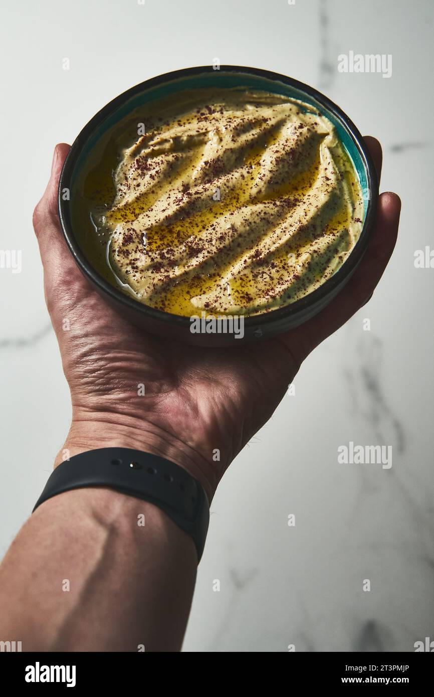 Mutabal or Moutabal - Middle Eastern dip made from roasted eggplants ...