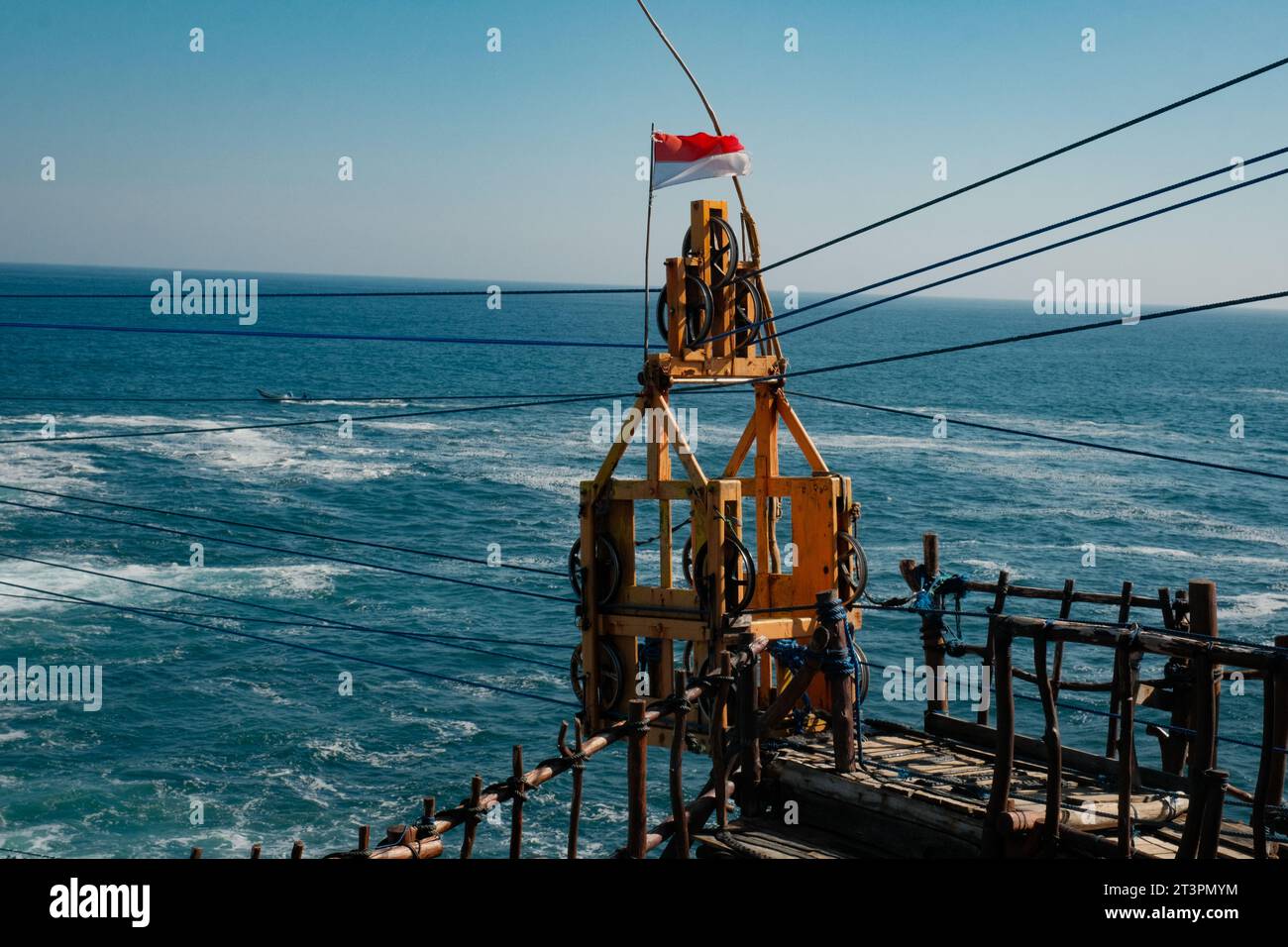 Embark on an epic adventure at Timang Beach, traversing the sea via a ...