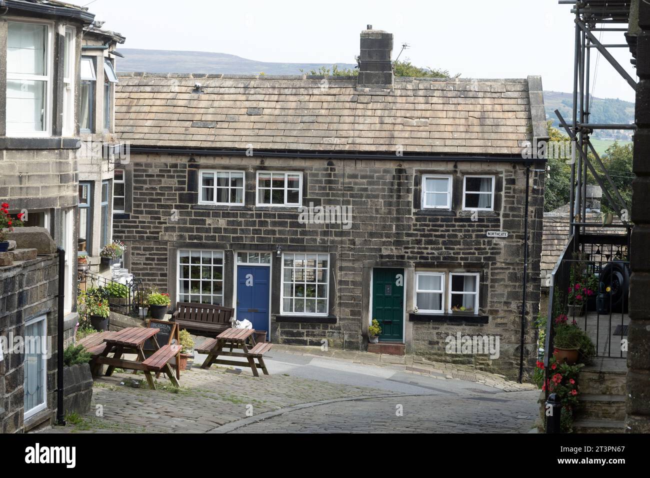 Heptonstall West Yorkshire England Stock Photo - Alamy