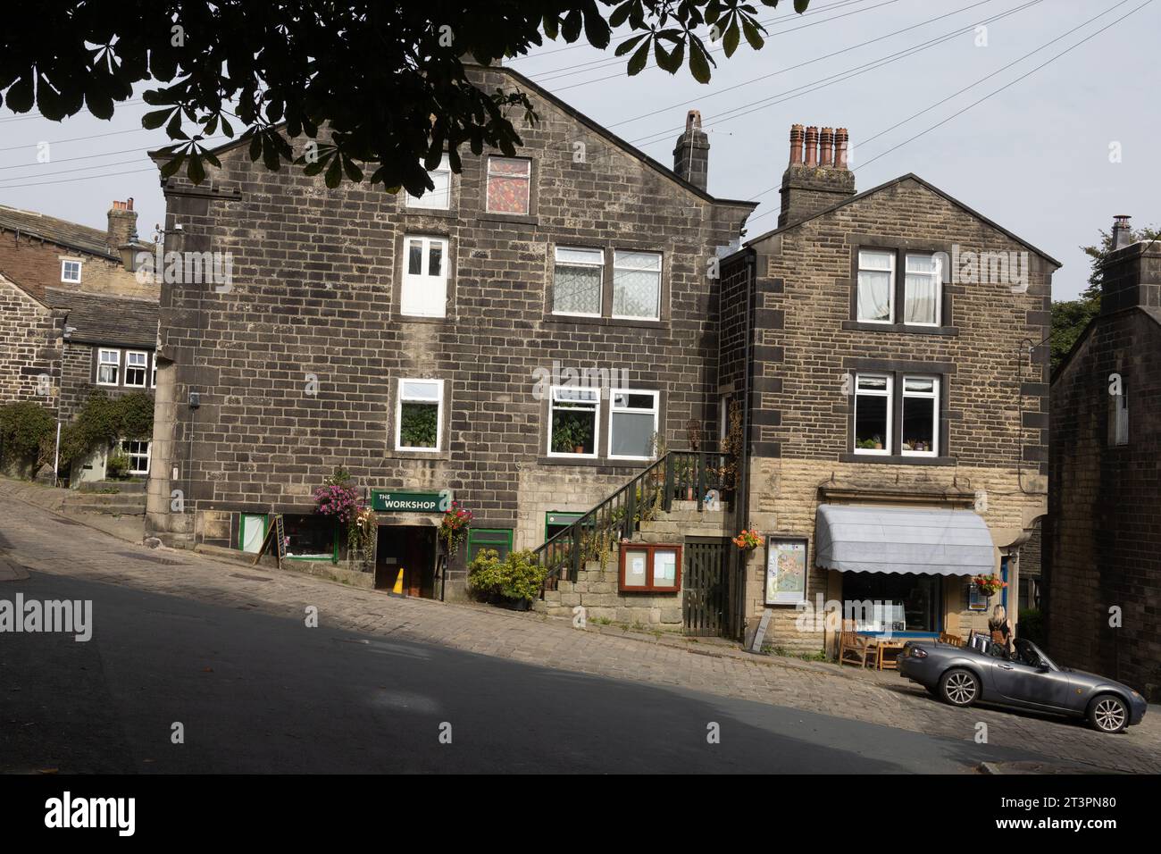 Heptonstall West Yorkshire England Stock Photo - Alamy