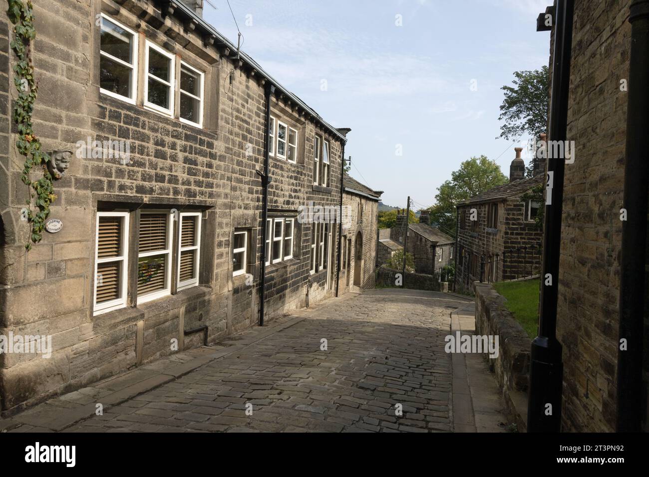 Heptonstall West Yorkshire England Stock Photo - Alamy