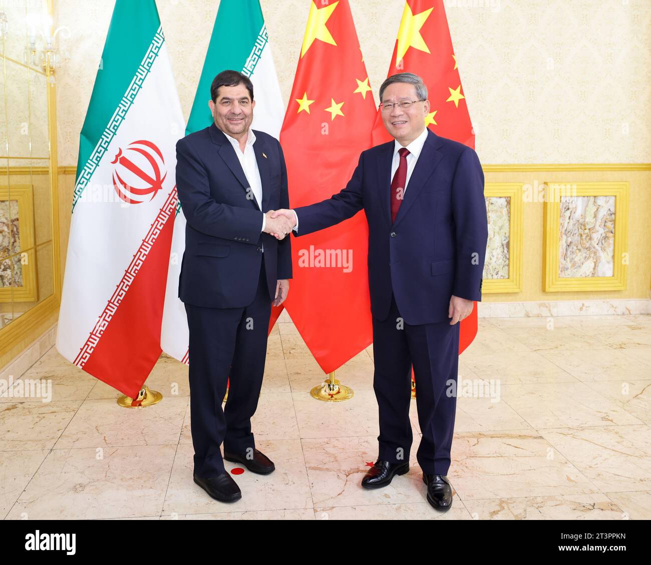 Bishkek, Kyrgyzstan. 26th Oct, 2023. Chinese Premier Li Qiang meets ...