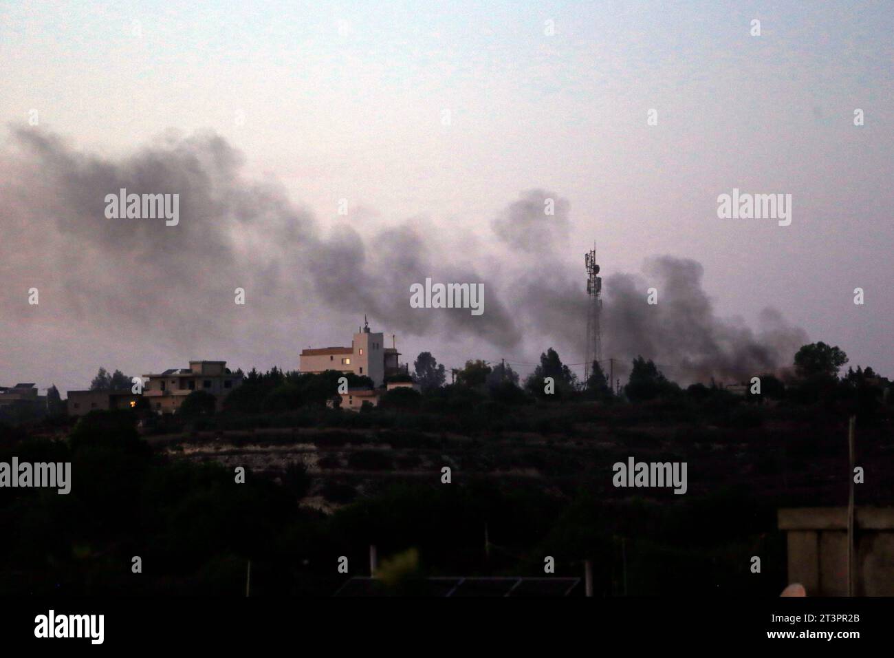 Tayr Harfa. 25th Oct, 2023. This photo taken on Oct. 25, 2023 shows ...