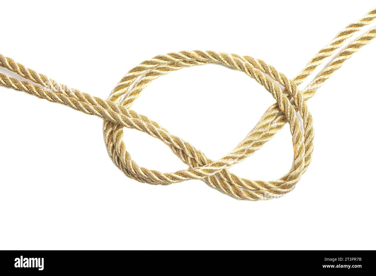 Golden silk thread Cut Out Stock Images & Pictures - Alamy