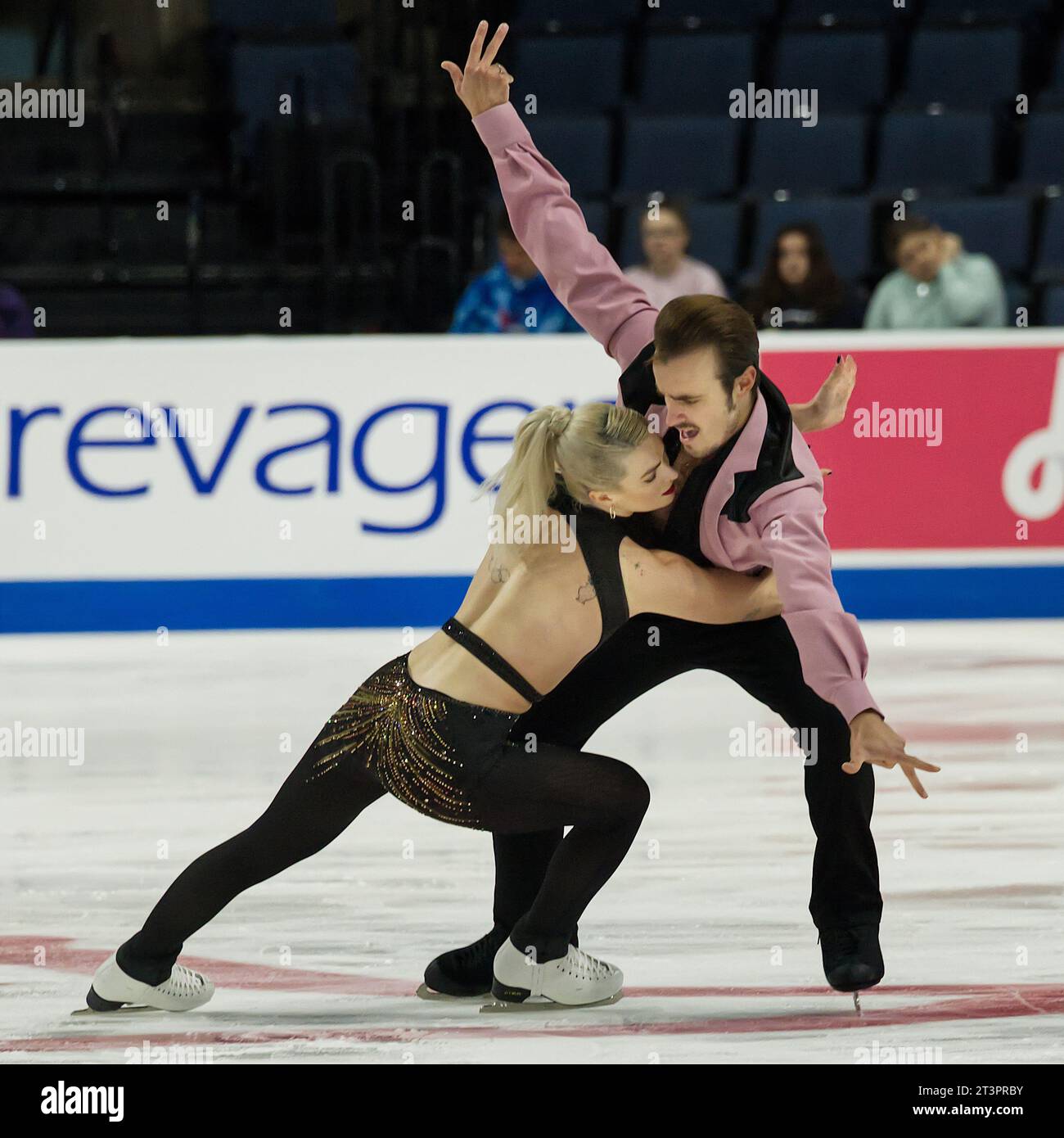 Allen, Texas, USA. 22nd Oct, 2023. Olivia SMART and Tim DIECK (ESP ...