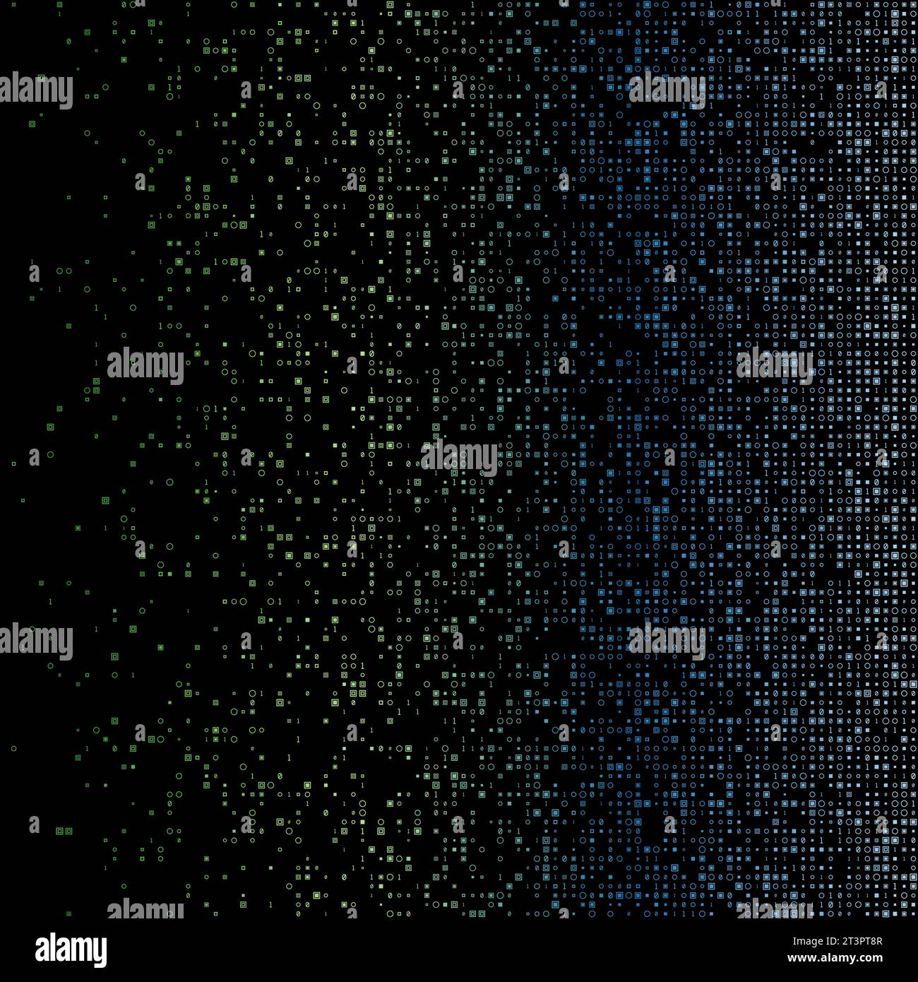 Amazing geometric matrix background in multicolored colors. Elegant ...