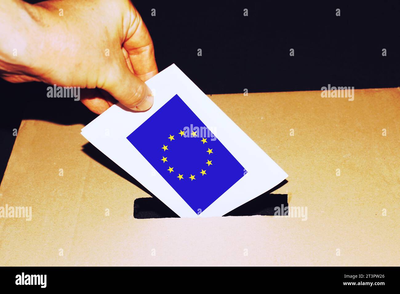 Map of european union poster hi-res stock photography and images - Alamy