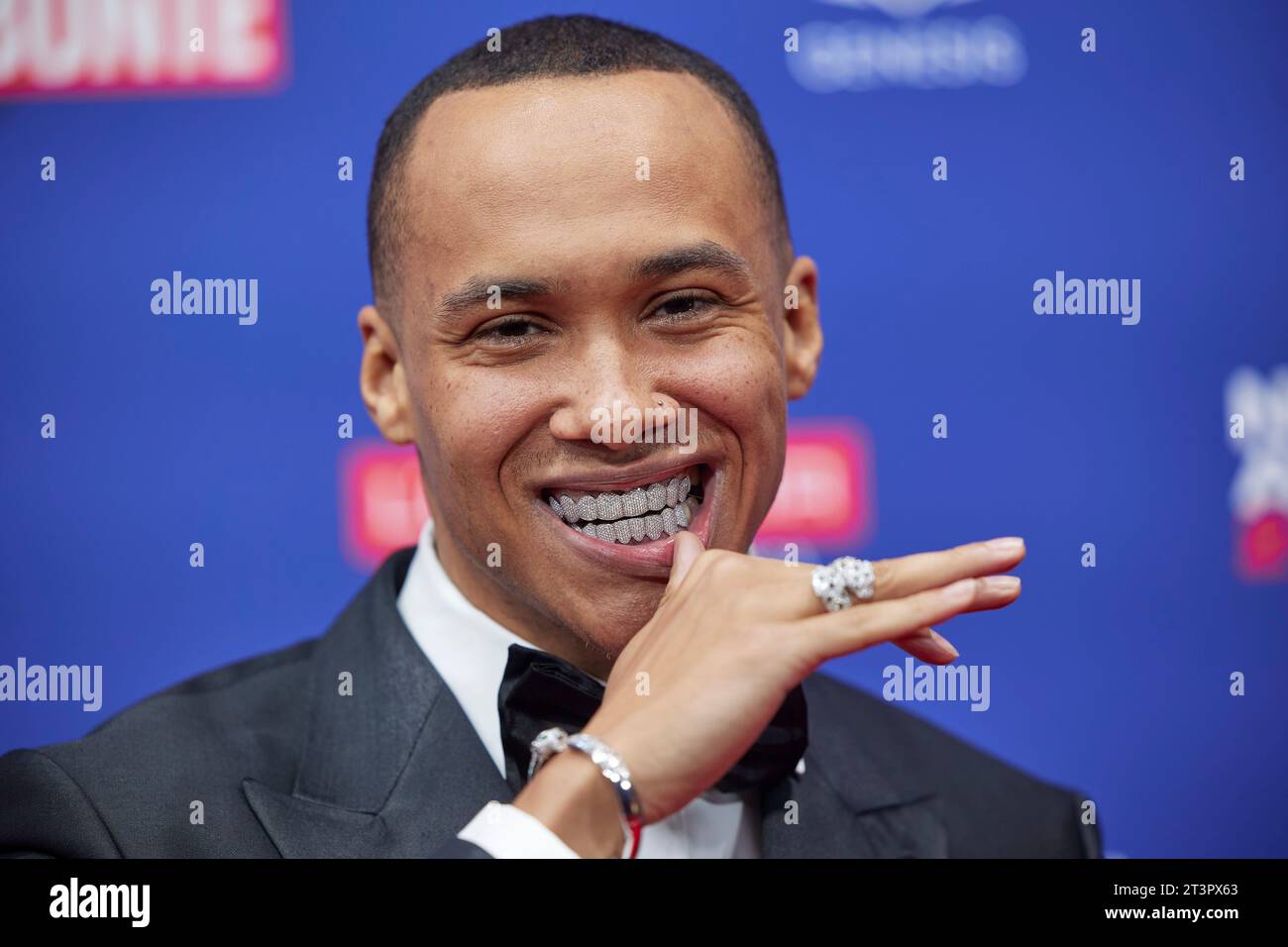 Berlin, Germany. 26th Oct, 2023. Kelvyn Colt, rapper, comes to the ...