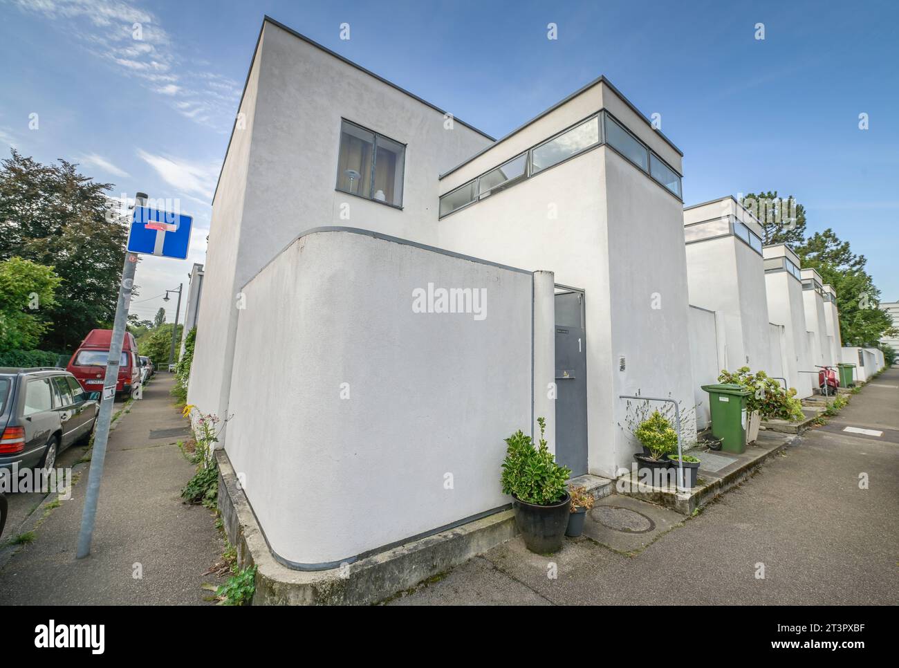 Haus 5 - 9 von J.J.P. Oud, Weißenhofsiedlung, Stuttgart, Baden ...