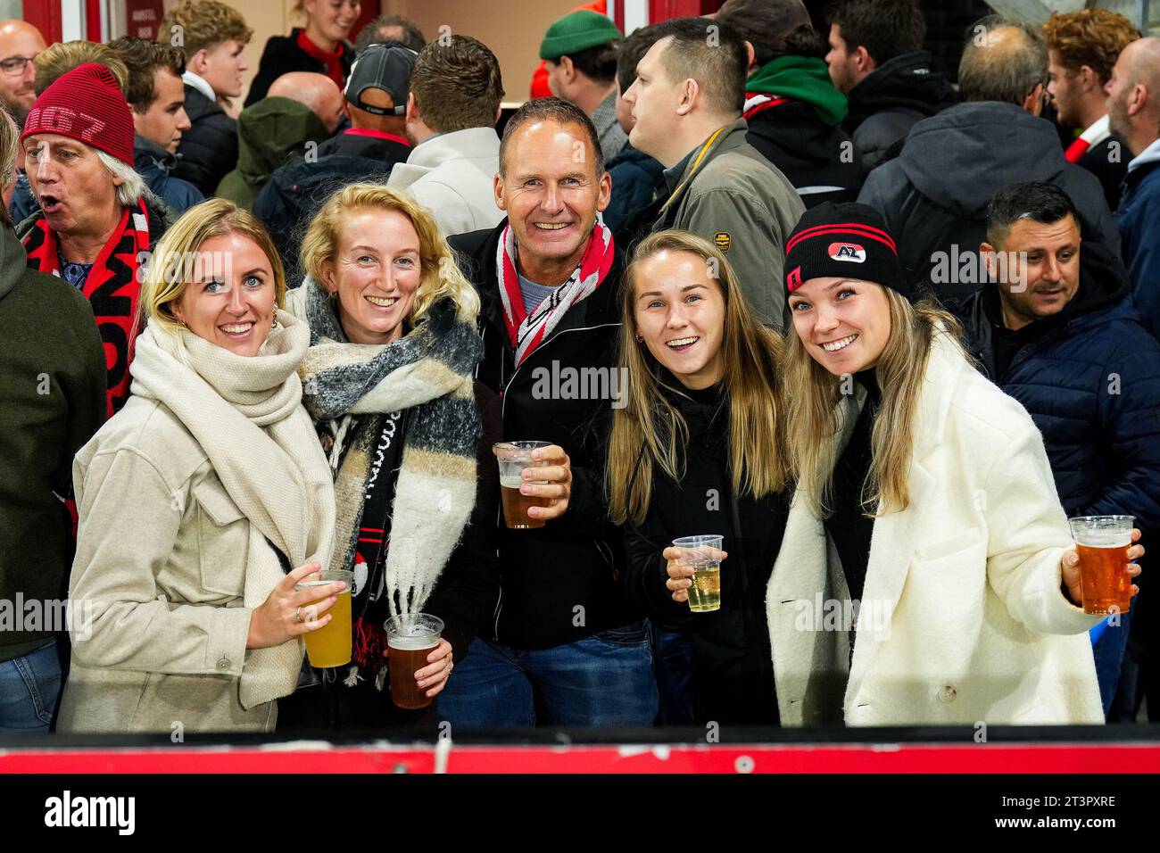 ALKMAAR - AZ fans during the UEFA Conference League match in group E ...